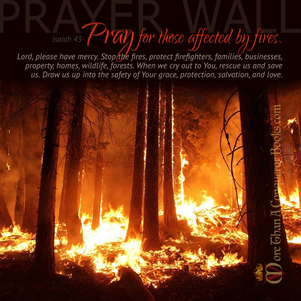 Wildfires Across the World – PRAYER WALL
