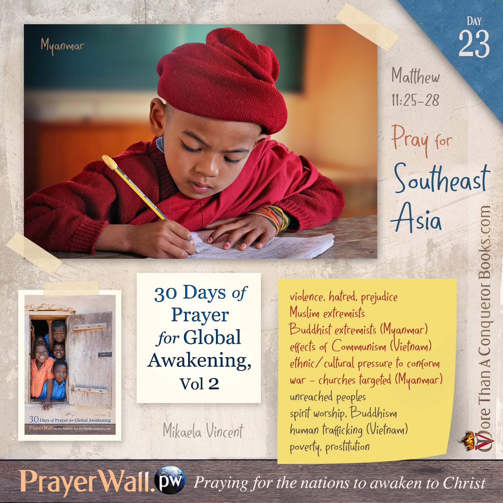 30 Days Of Prayer For Global Awakening Prayer Wall