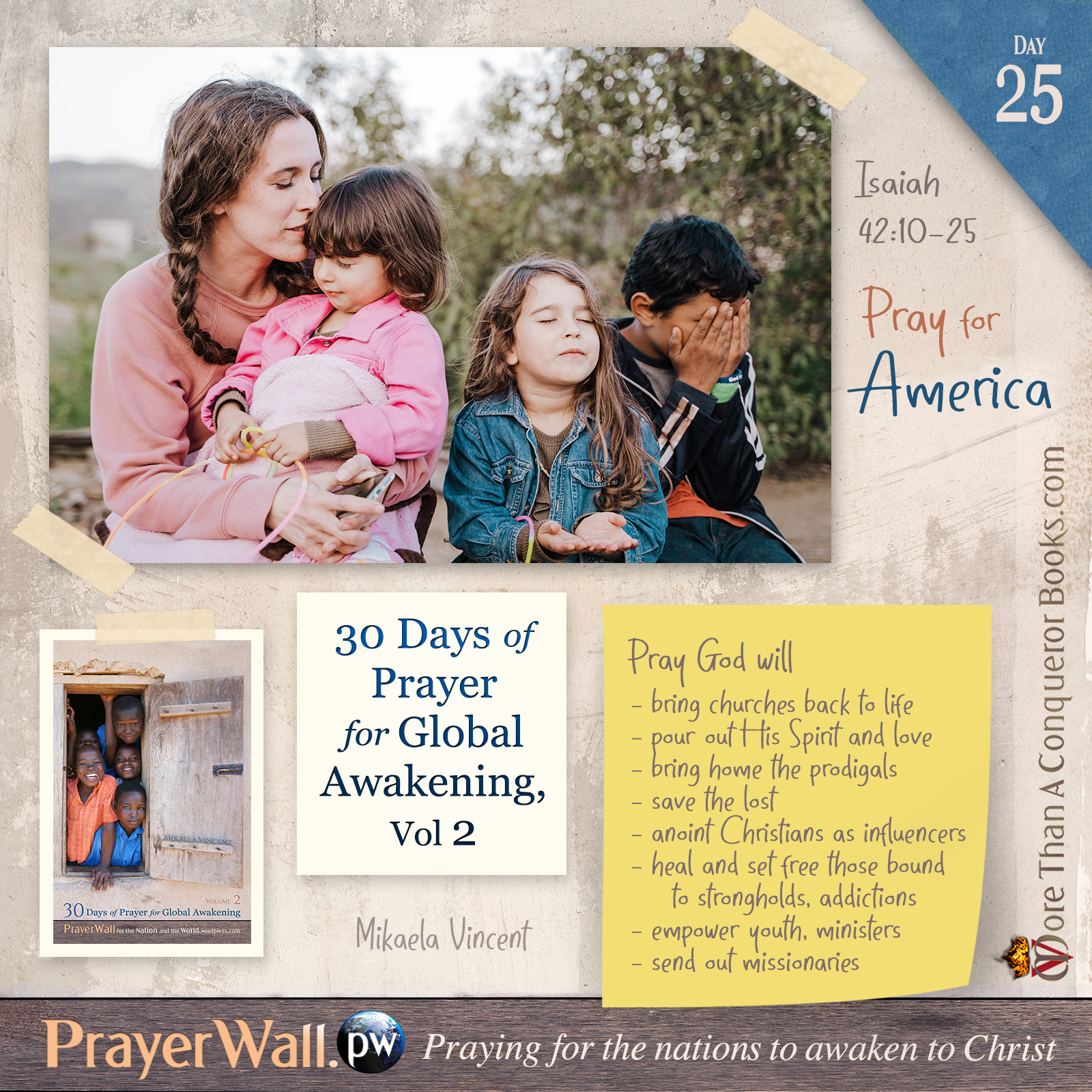 30 Days of Prayer for Global Awakening – PRAYER WALL