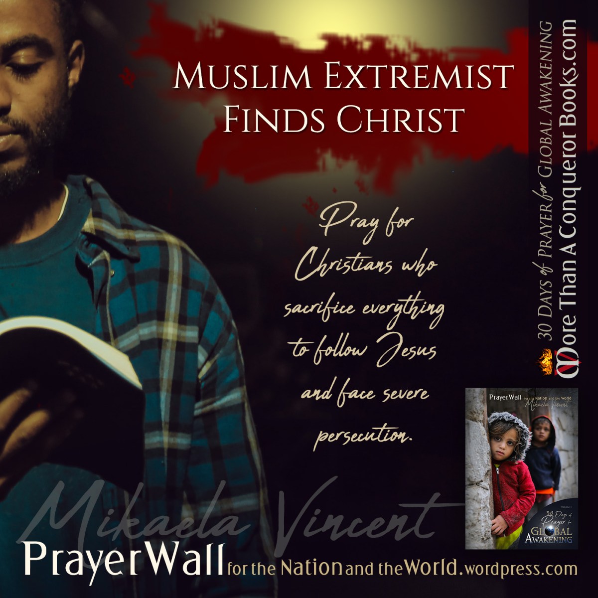Son of Hamas Leader Chooses Christ – PRAYER WALL